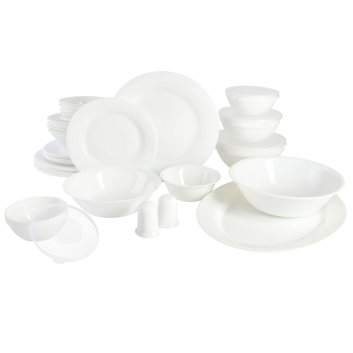 Gibson Home Ultra 36 Piece Durable Plates and Dishes Dinnerware Combo ...