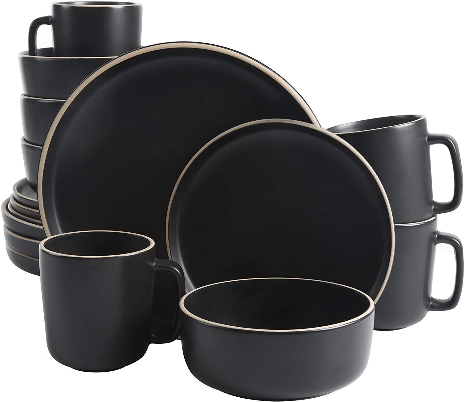 Better Homes & Gardens Farma 16 Piece Dinnerware Set Cobalt - Walmart.com