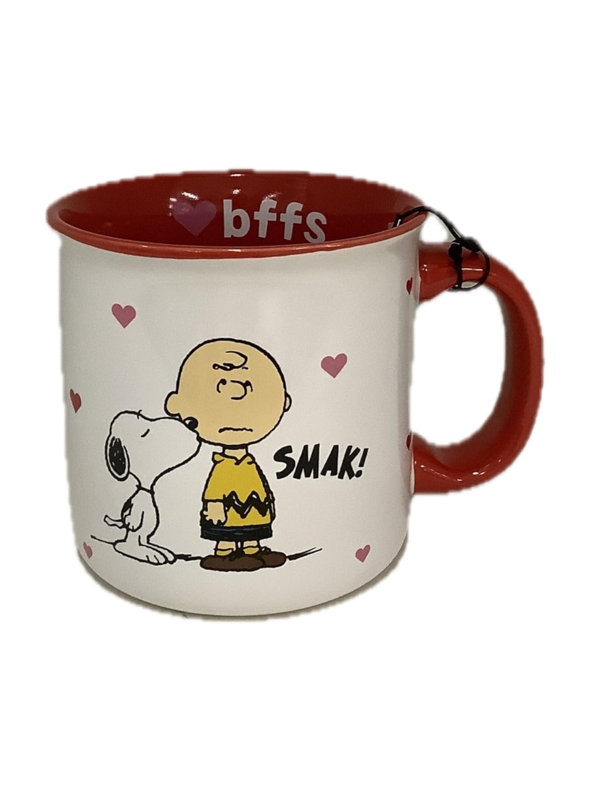 Gibson Homewares Peanuts Valentine's Day Coffee Mug, Smak! - Walmart.com