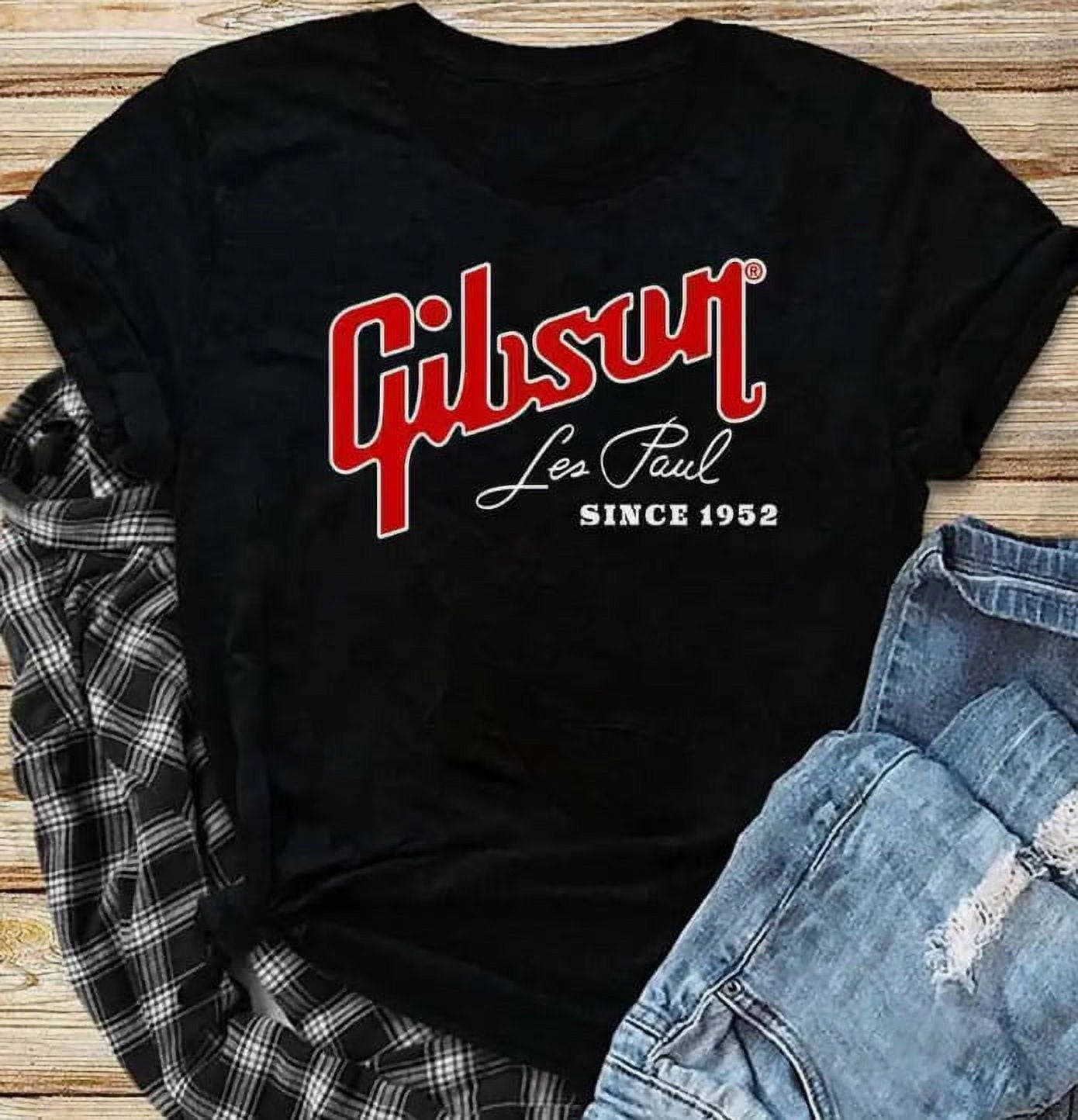 Gibson Les Paul Guitar Since 1952 Funny T-Shirt - Walmart.com