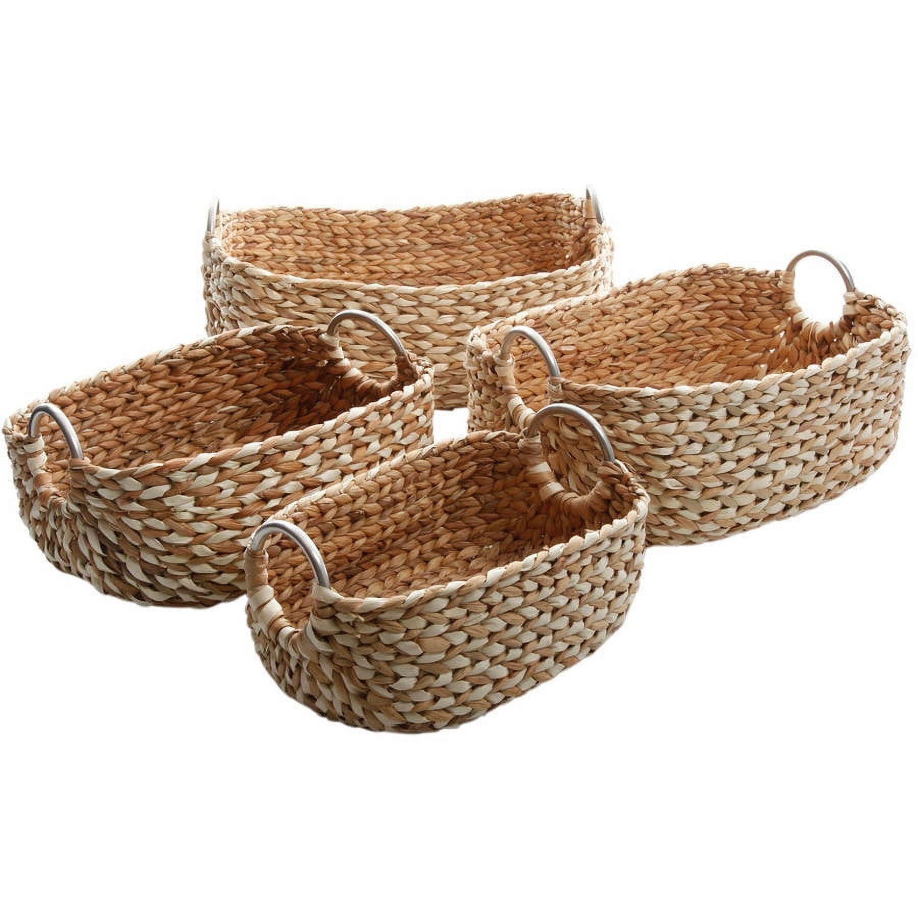 Gibson Ottawa Storage 4-Piece Basket Set - Walmart.com