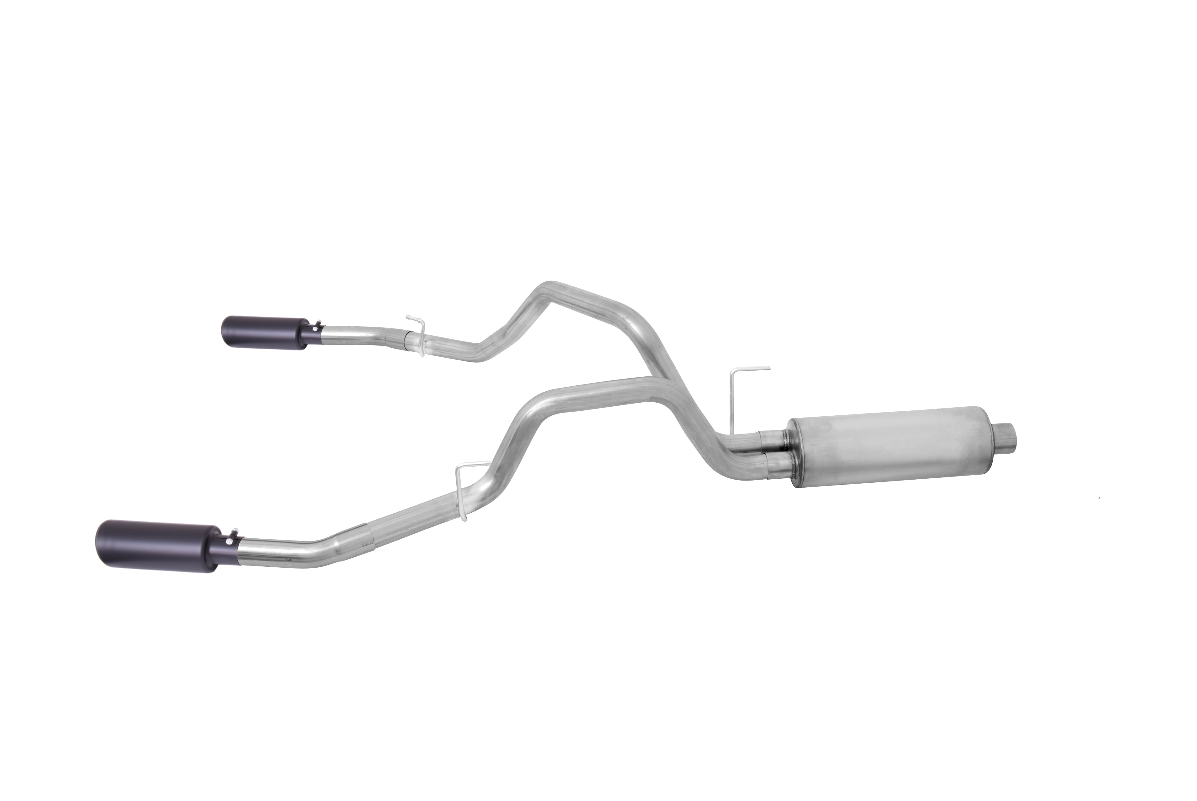 Gibson Performance Black Elite Cat-Back Dual Split Exhaust System ...