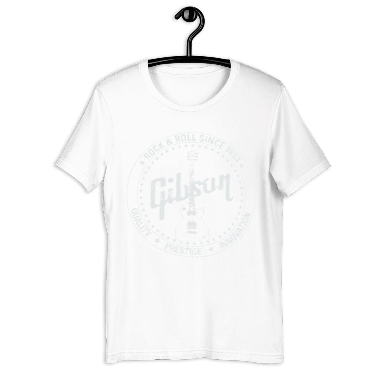 Gibson Since 1894 Mens T-Shirt McCarty Les Paul Guitar Vintage-TH26062 ...