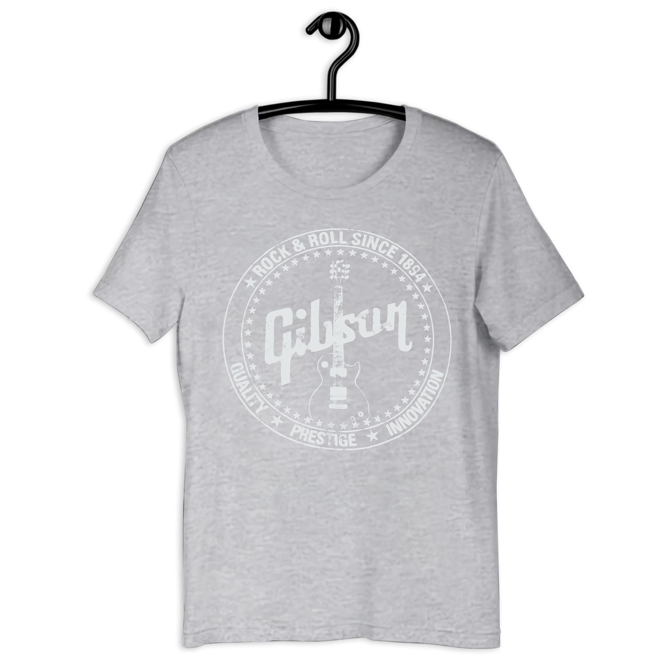 Gibson Since 1894 Mens T-Shirt McCarty Les Paul Guitar Vintage-TH26062 ...