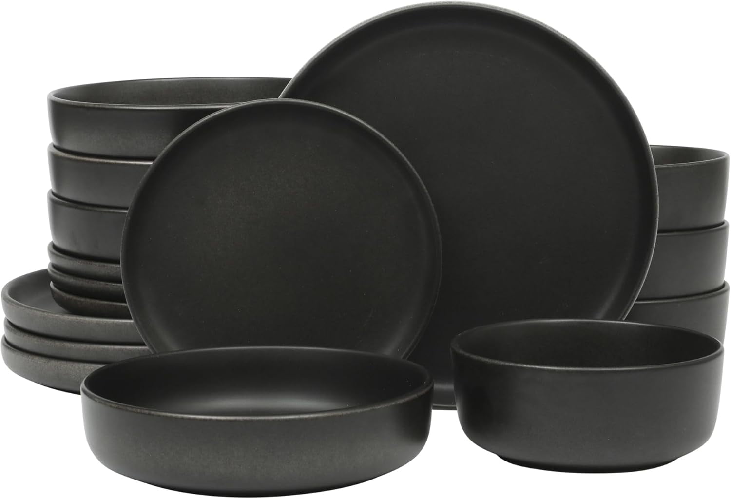 Gibson Soho Lounge Pasco 16 Piece (Service for 4) Plates and Bowls ...