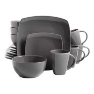 Free Shipping! Gibson Home Square White Stoneware Dinnerware Set 12 ...