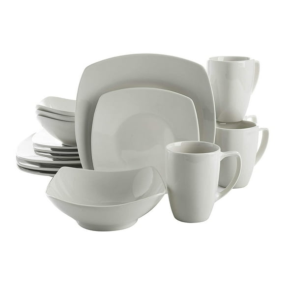 White Square Dinnerware