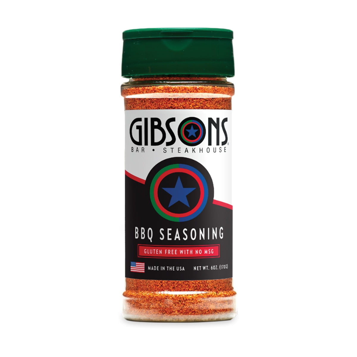 Gibsons Steakhouse BBQ Seasoning 6 oz for Meat, Chicken, Pork, Fish ...