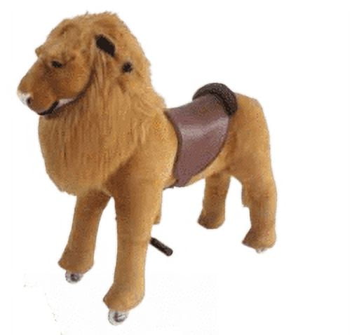 Giddy Up & Go Lion - Kid-Powered Rideable Pony for Ages 3-6 - Walmart.com