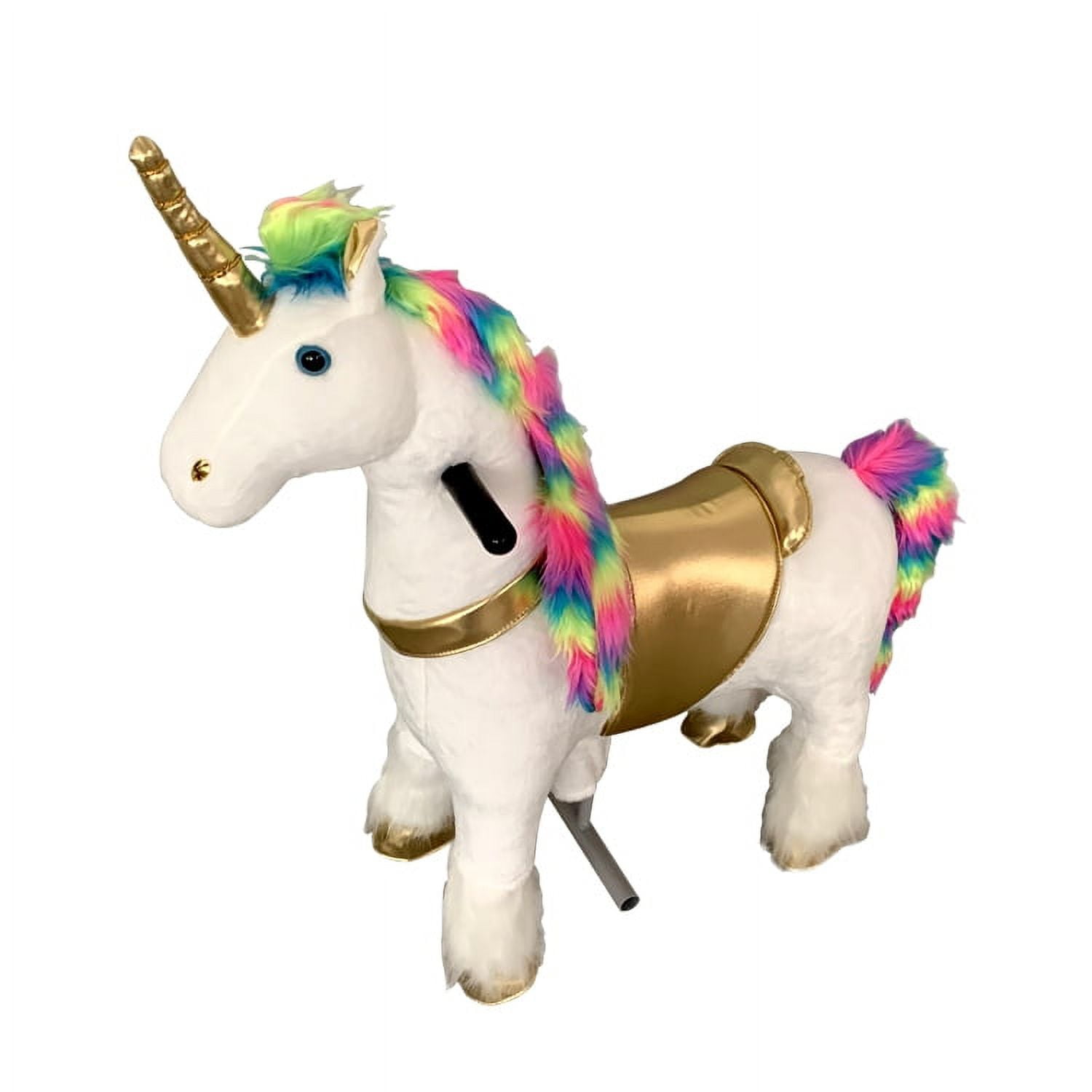 Giddy Up & Go Small Rainbow Unicorn - Walmart.com