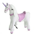 Giddy Up & Go Small White/Pink Unicorn - Walmart.com