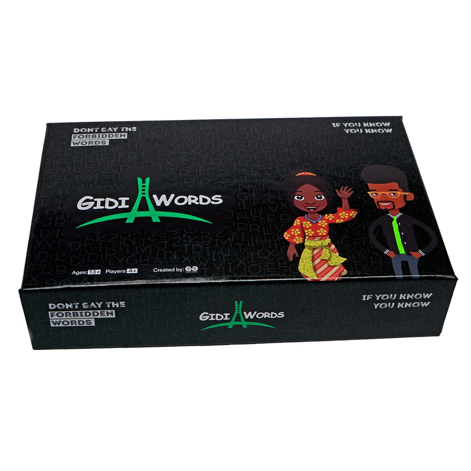 Gidi Card Games - DHF10 Nigerian Charades With Sand Timer | African ...