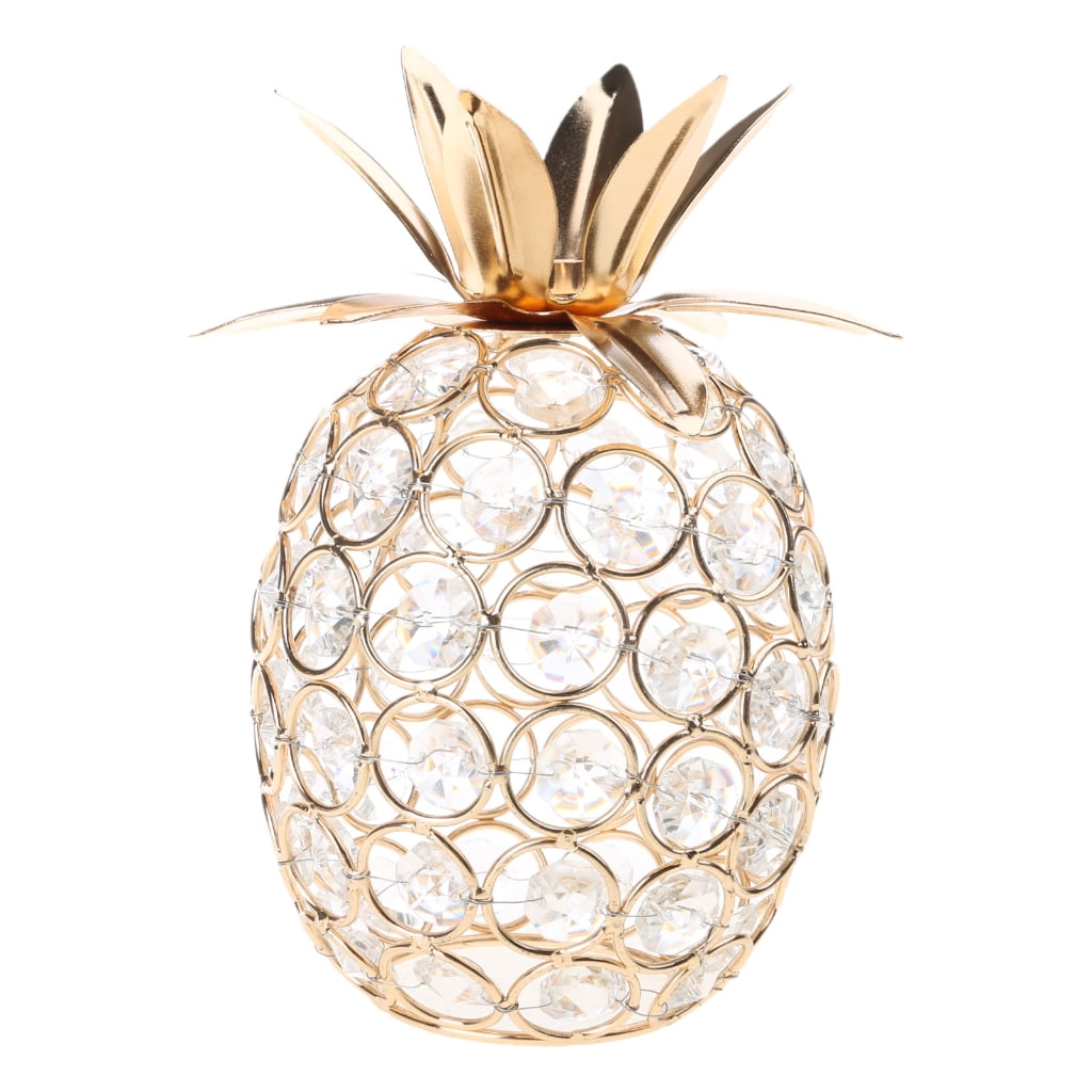 Gieenan Crystals Fruit Statues Natural 3D Statues Decorations Fruit ...