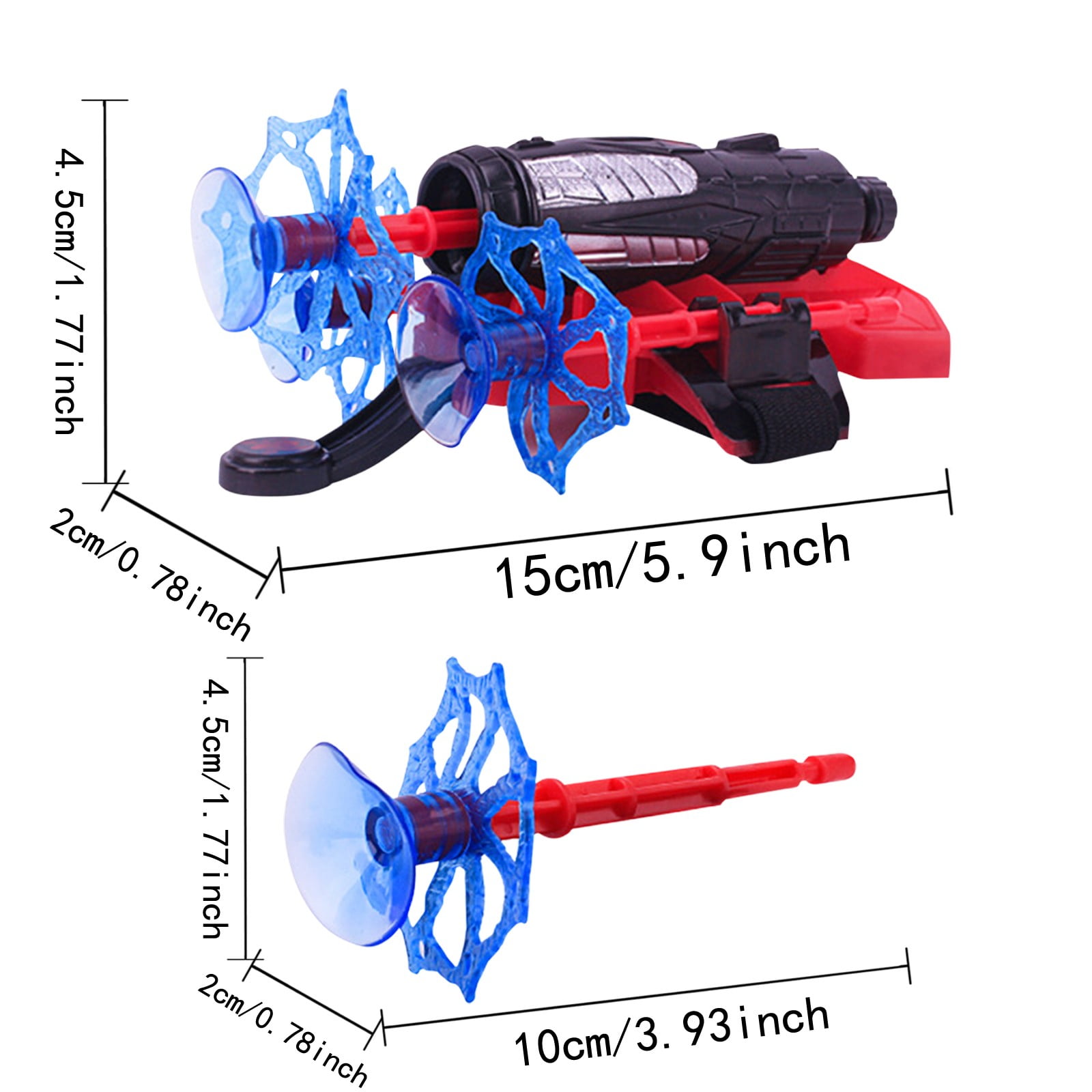 Gieriduc Novelty Funny Toy Children's Bracelet Launcher Spinning Spray ...