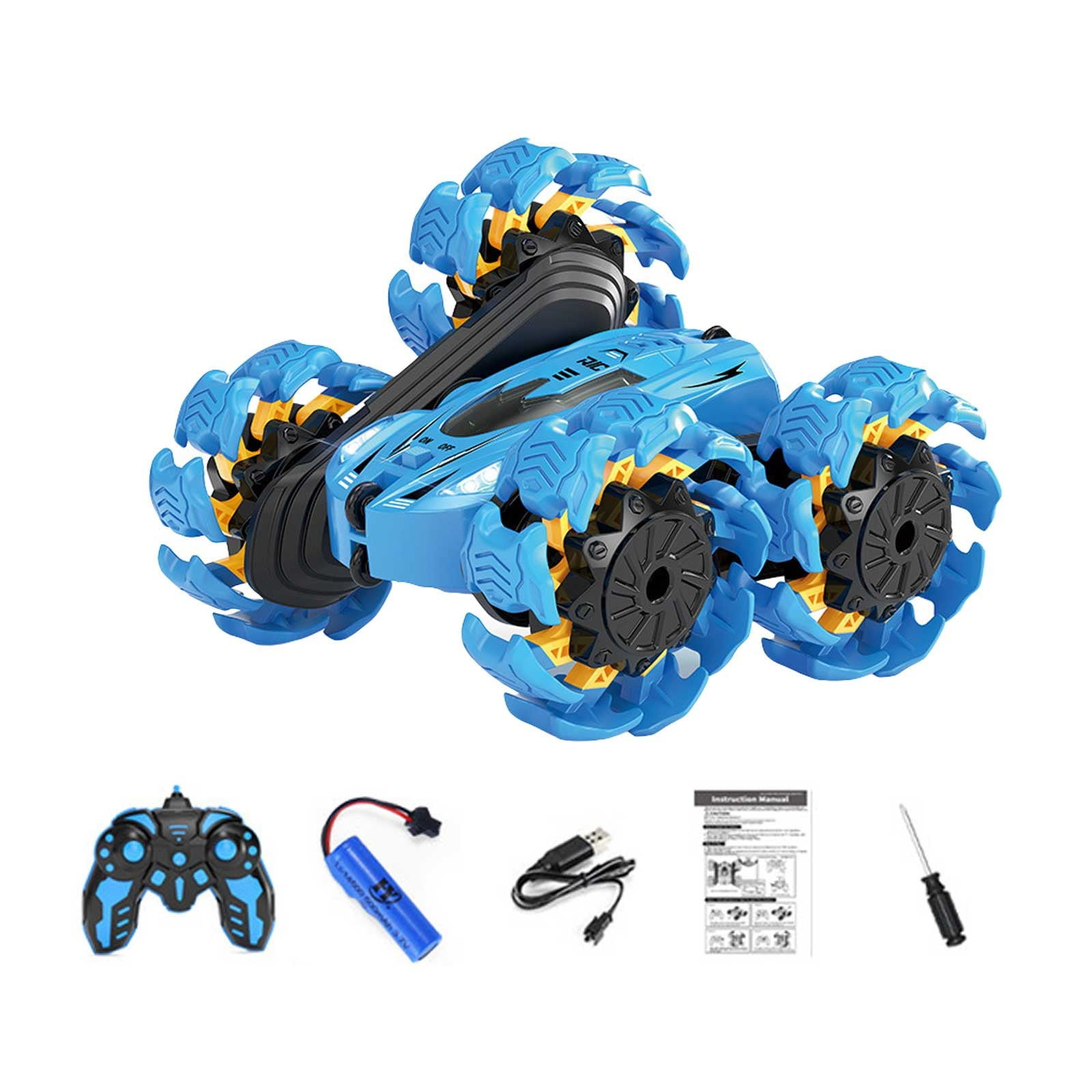 Gieriduc Remote Control Car Remote Control New Stunt Explosion Wheel Rc ...