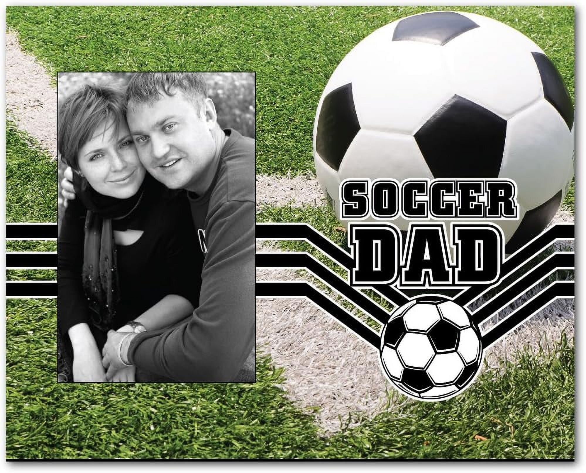 Gif Frame - Soccer Dad Picure Frame - Holds 4 inches X 6 inches Phoo ...