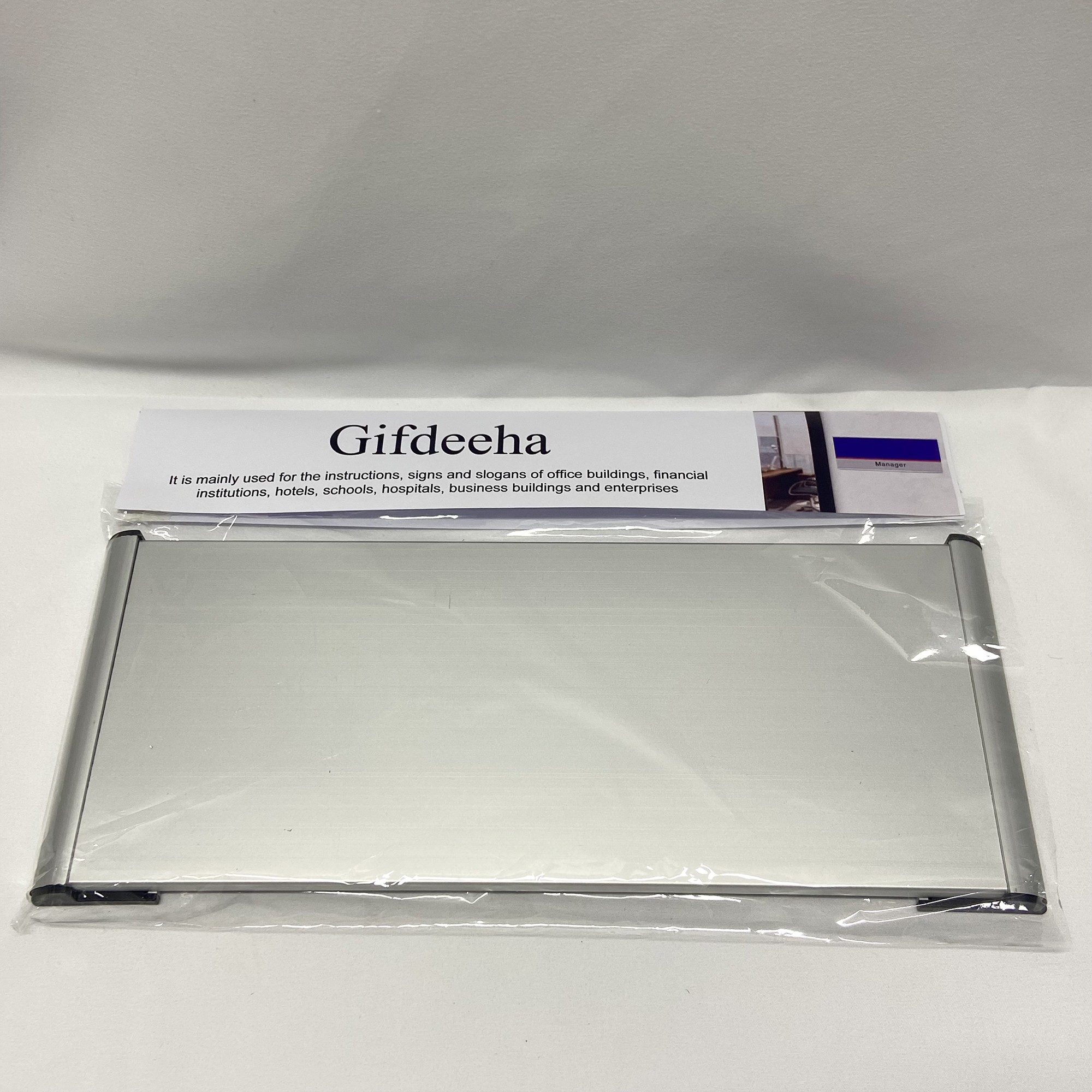 Gifdeeha-Identity plates of common metal,Stylish and Durable Identity ...