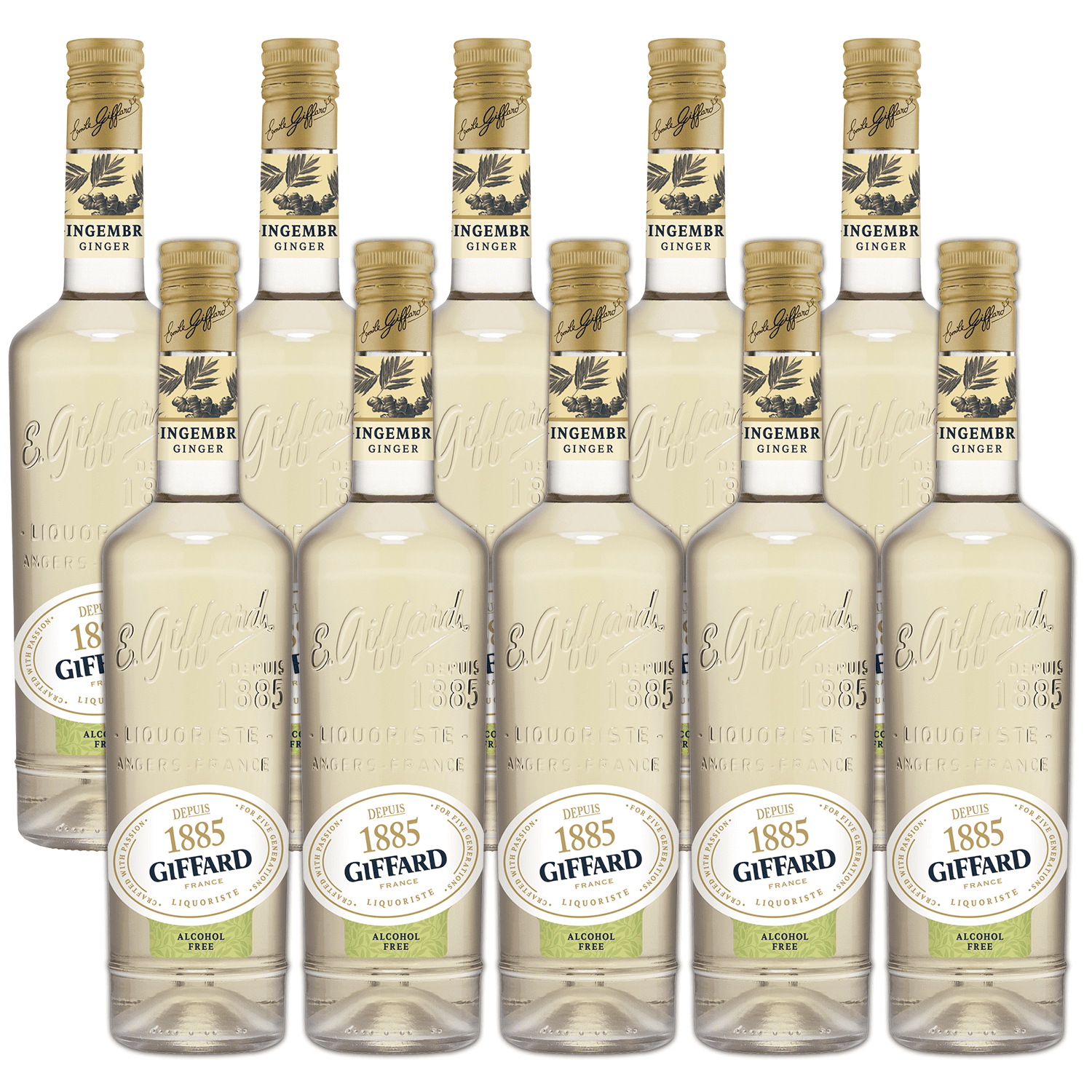 Giffard Depuis 1885 Ginger, Alcohol-Free Liqueur - Made in France ...