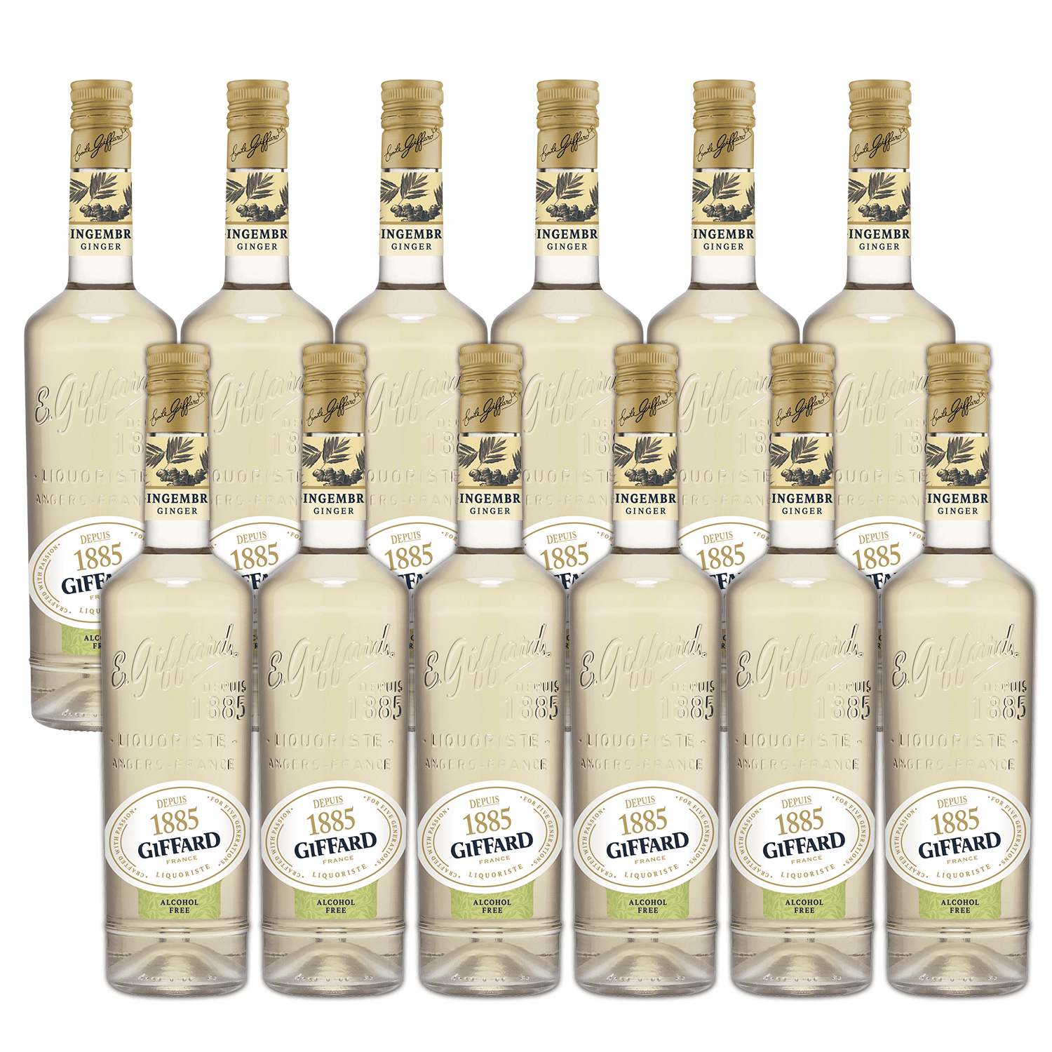 Giffard Depuis 1885 Ginger, Alcohol-Free Liqueur - Made in France ...