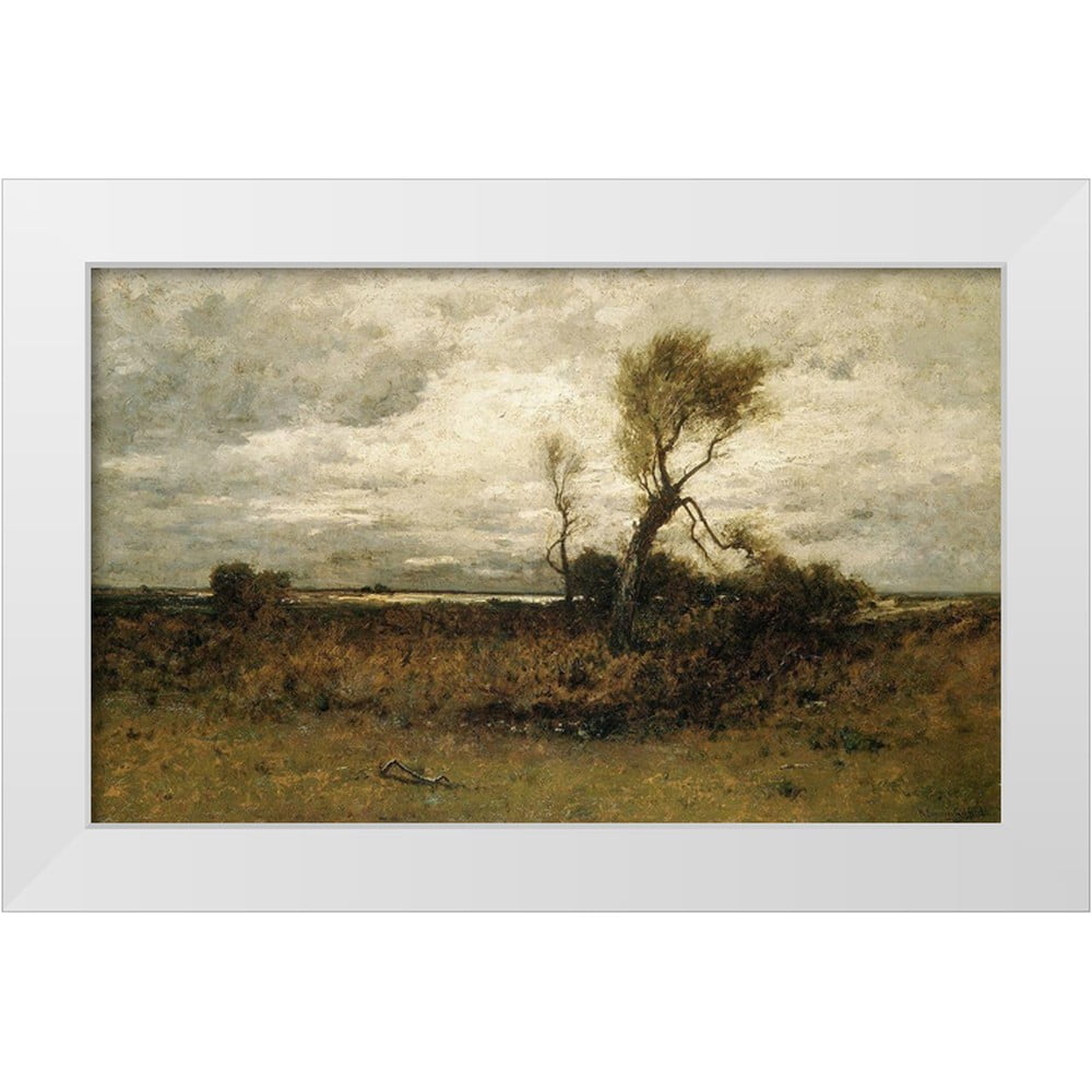 Gifford, Robert Swain 32x21 White Modern Wood Framed Museum Art Print ...