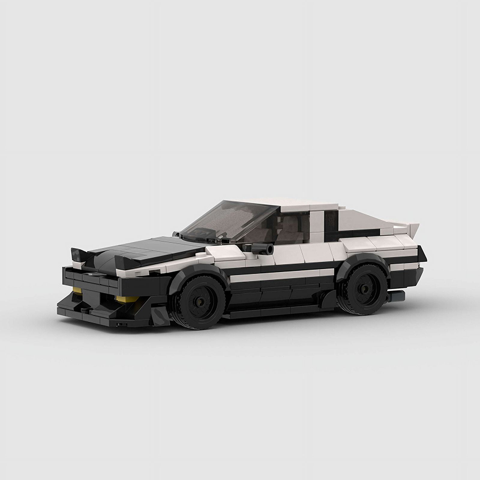 Gift AE86 MOC Car Speed Champions Super Race F1 Vehicle Model Building ...