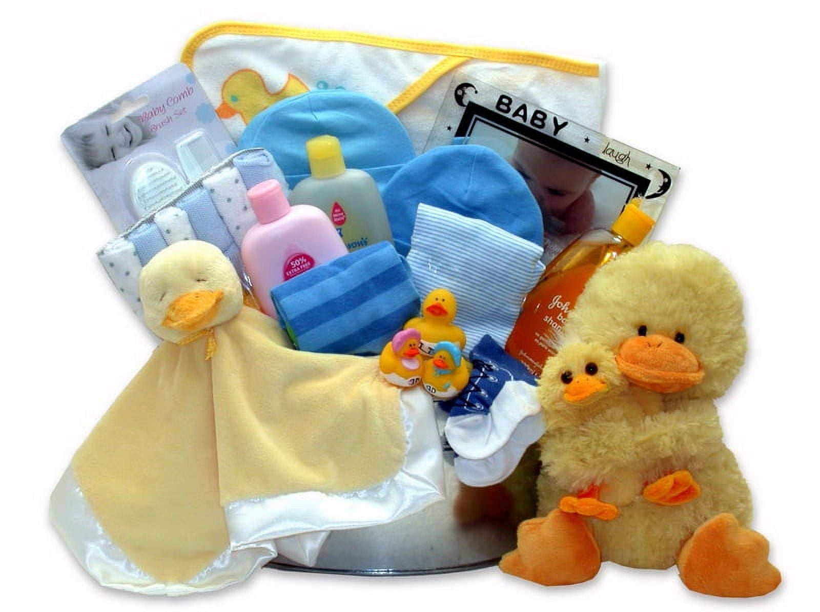 Gift Basket Drop Shipping 89091-Y Bath Time Baby New Baby Basket ...