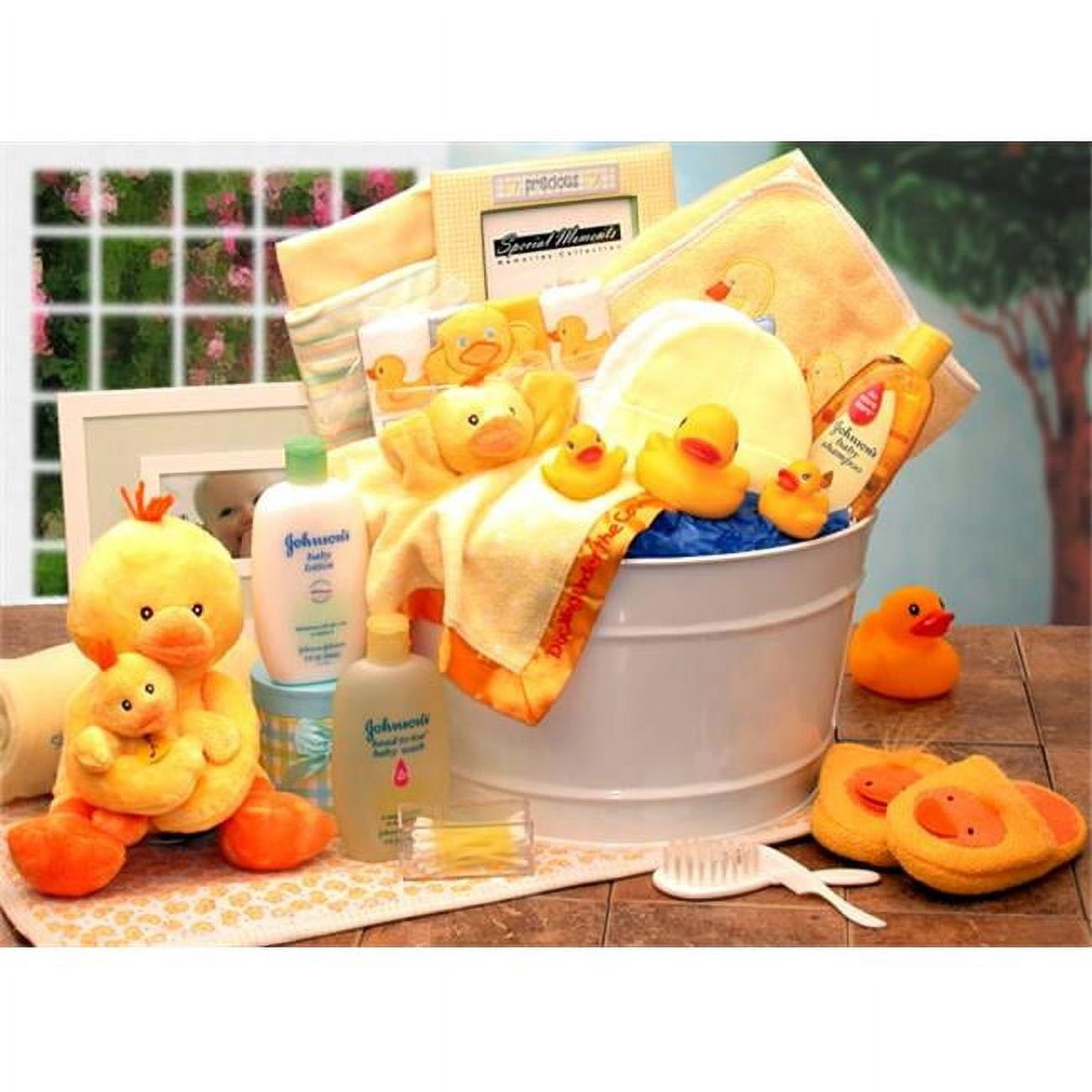 Gift Basket Drop Shipping Bath Time Baby New Baby Basket - Pink ...