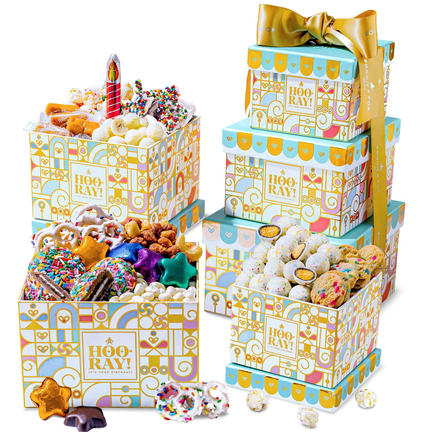 Gift Basket, Gift Tower, MZF22 Candy Gift Box, Assortment Tray- Men ...