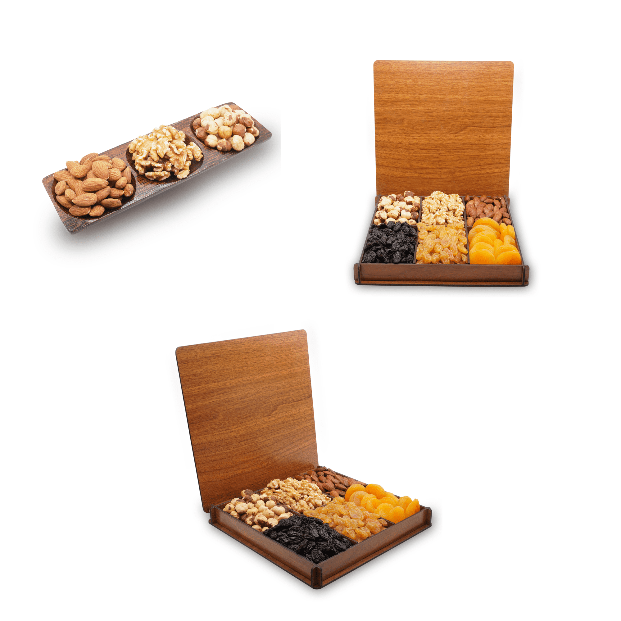 Gift Basket Healthy, Fresh Nuts for Business, Customer Boxes, Christmas ...