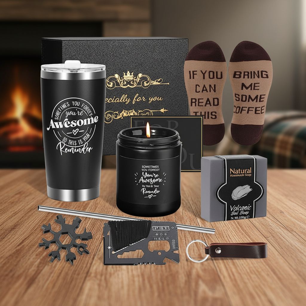 Gift Basket for Men – Care Package for Boss,Teacher, Coworker, Nurse ...