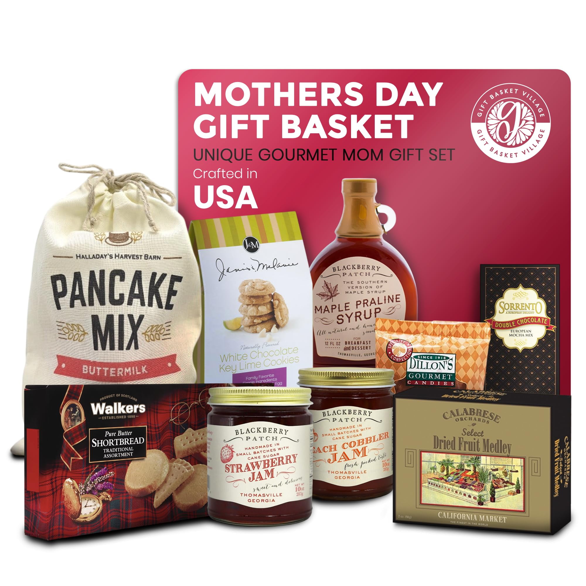 Gift Basket Village Mother's Day Breakfast Gift Basket – Pancake Mix ...