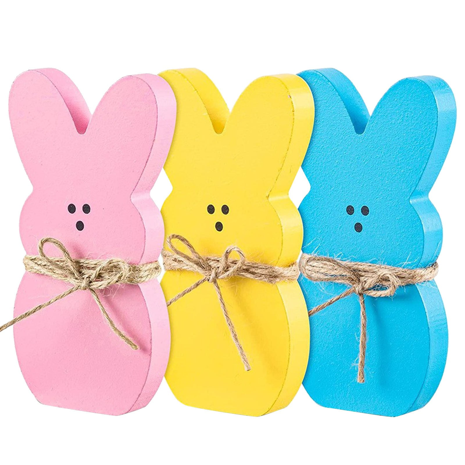 Gift Boutique 3 Easter Bunny Peeps Table Decorations Centerpieces ...