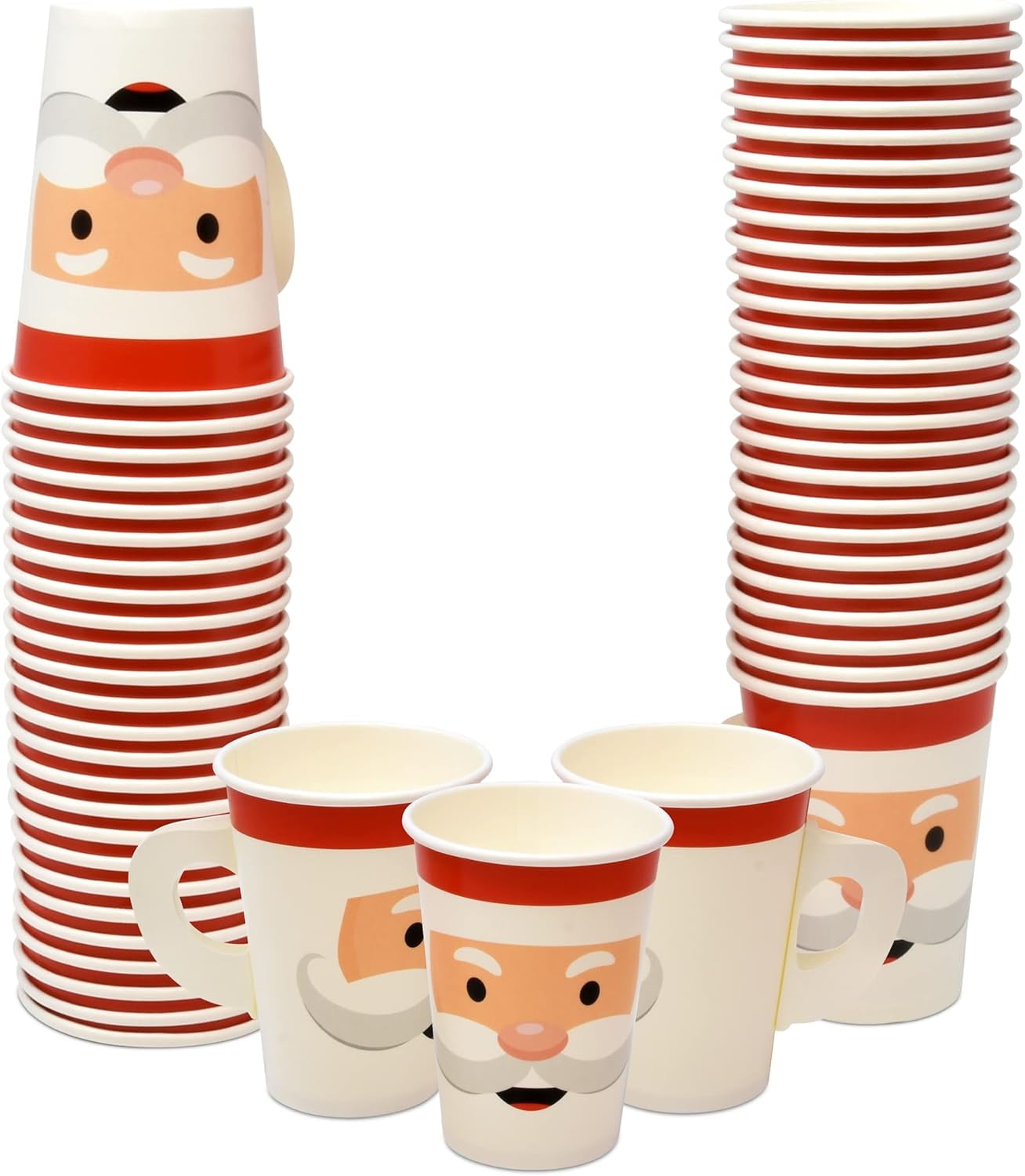 Gift Boutique 50 Pc Christmas Disposable Paper Cups - Walmart.com