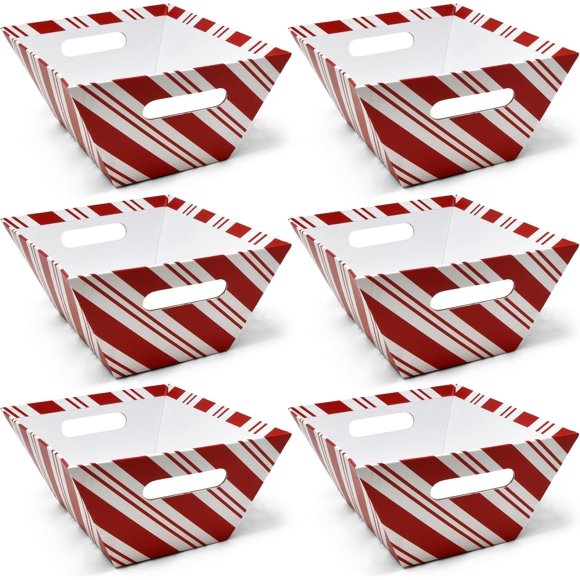 Christmas Candy Gift Baskets