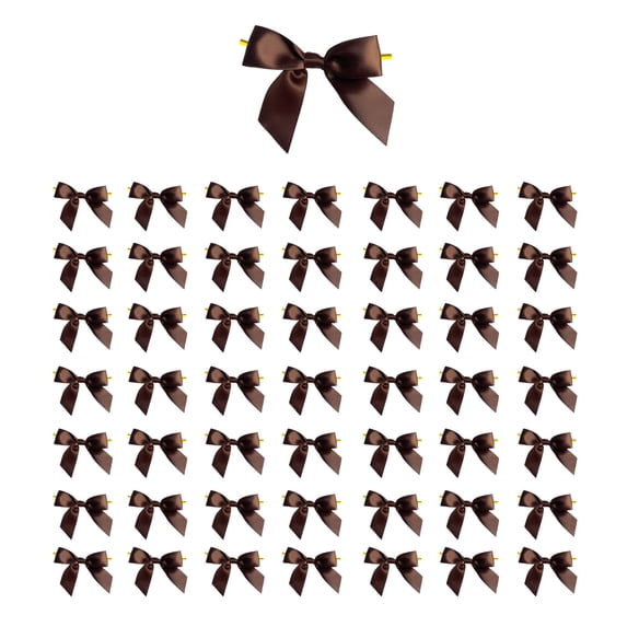 Gift Bow Ribbon, 50 Pack Sealing Bows for Food and Gift Packaging ...