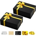 Gift Box 13.5x10x5 Inches 2 Pack, Gift Boxes with Magnetic Lids for ...
