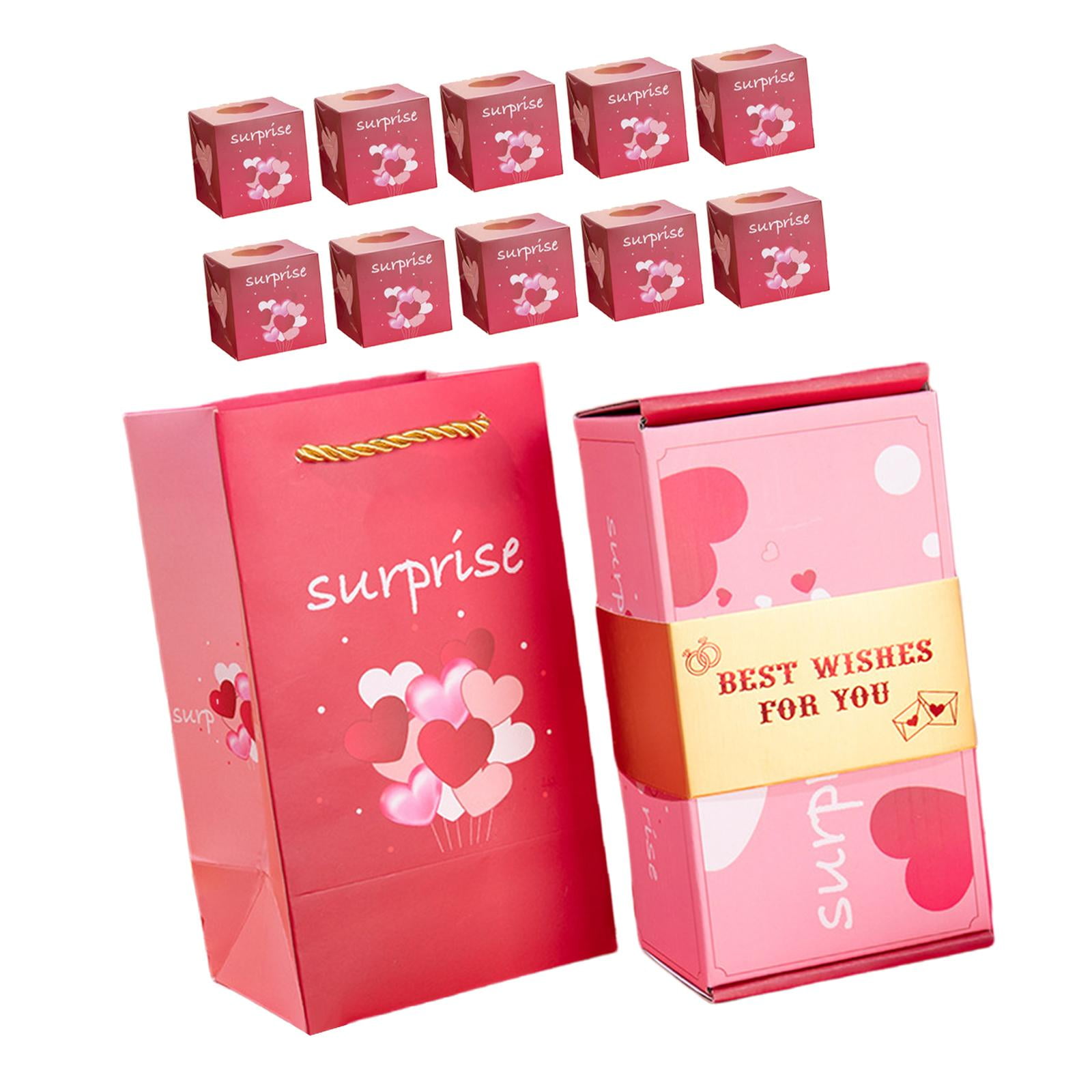 Gift Box DIY Folding Bouncing Gift Boxes for Bridal Showers Wedding ...