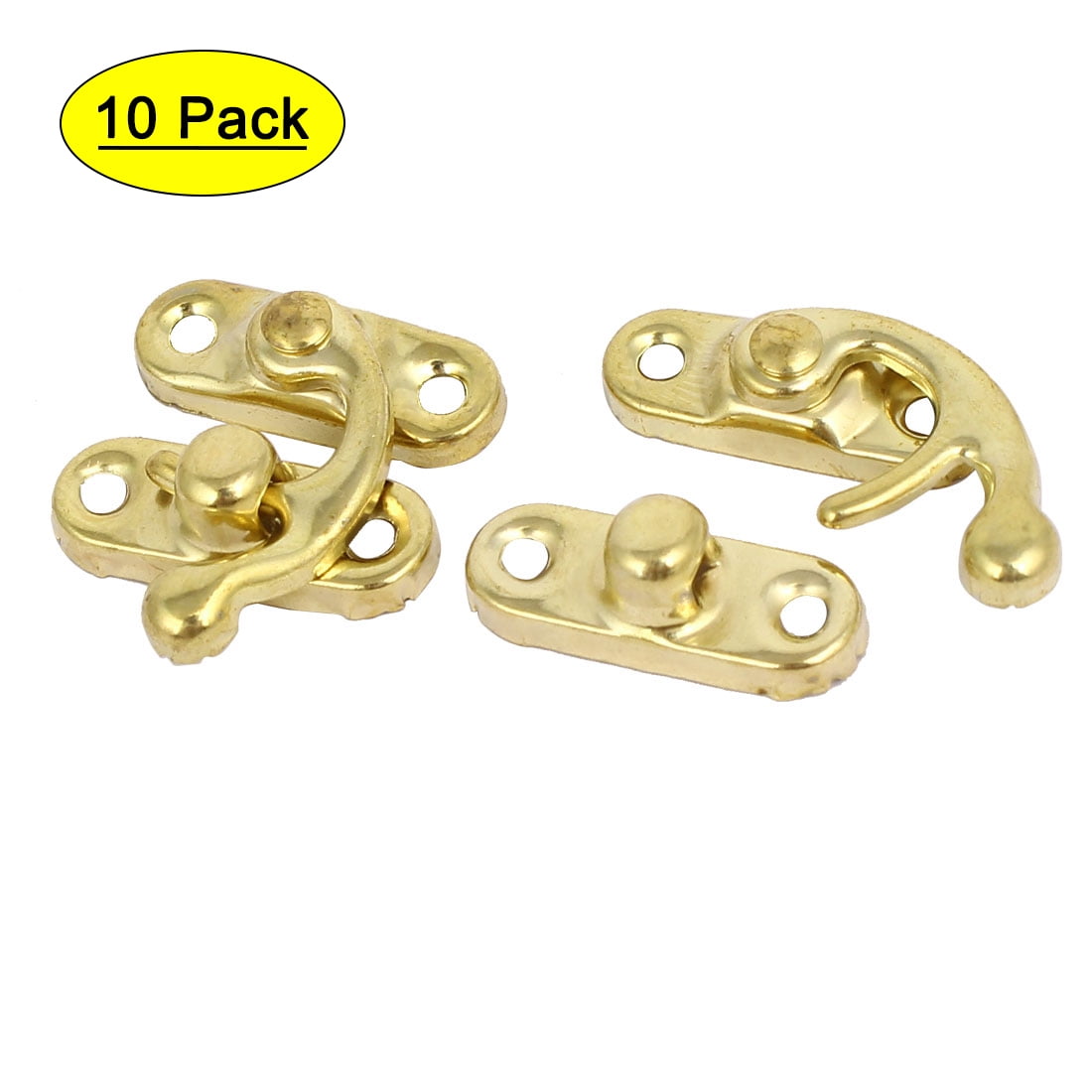 Gift Box Right Swing Metal Arm Clasp Closure Latches Catch Toggle Hasp ...