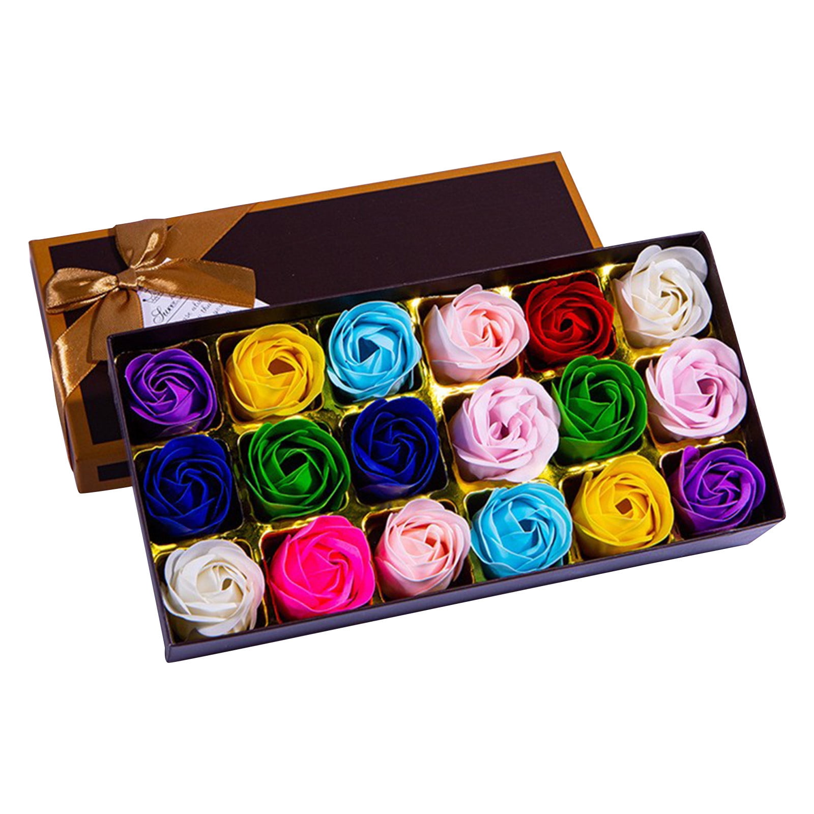 Lego-Inspired Artificial Roses Bouquet, Valentine’s Day Gifts for ...