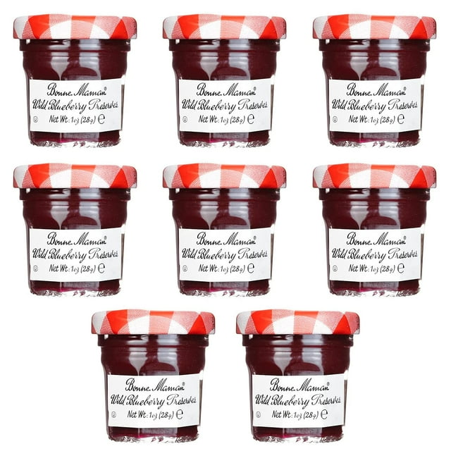Gift Box of 8 Bonne Maman Mini 1 oz. Jars (8 Blueberry) - Walmart.com