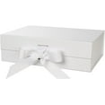 Gift Box with Lid for Presents 10x8.7x3.5Inches with Ribbon and ...