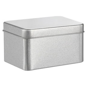 Small Metal Tins for Storage and Packaging in Multiple Styles