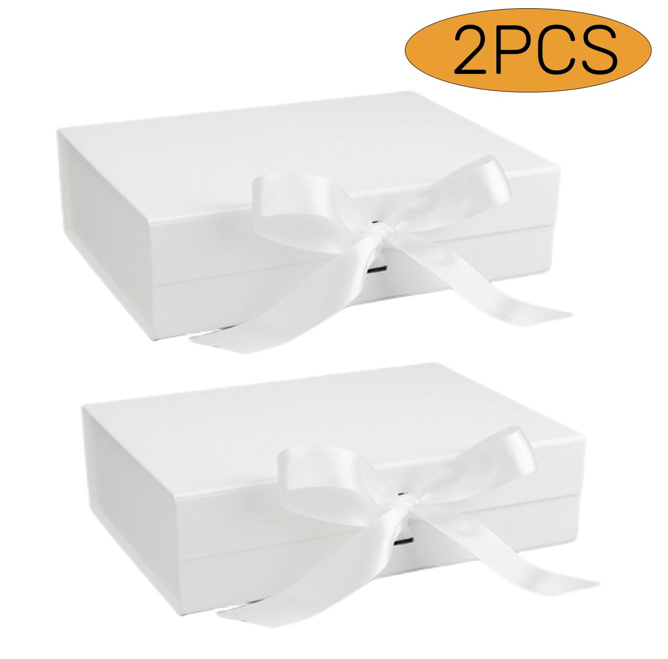 Gift Boxes with Lid for Presents Gift Card Box with Pink Raffia Grass ...