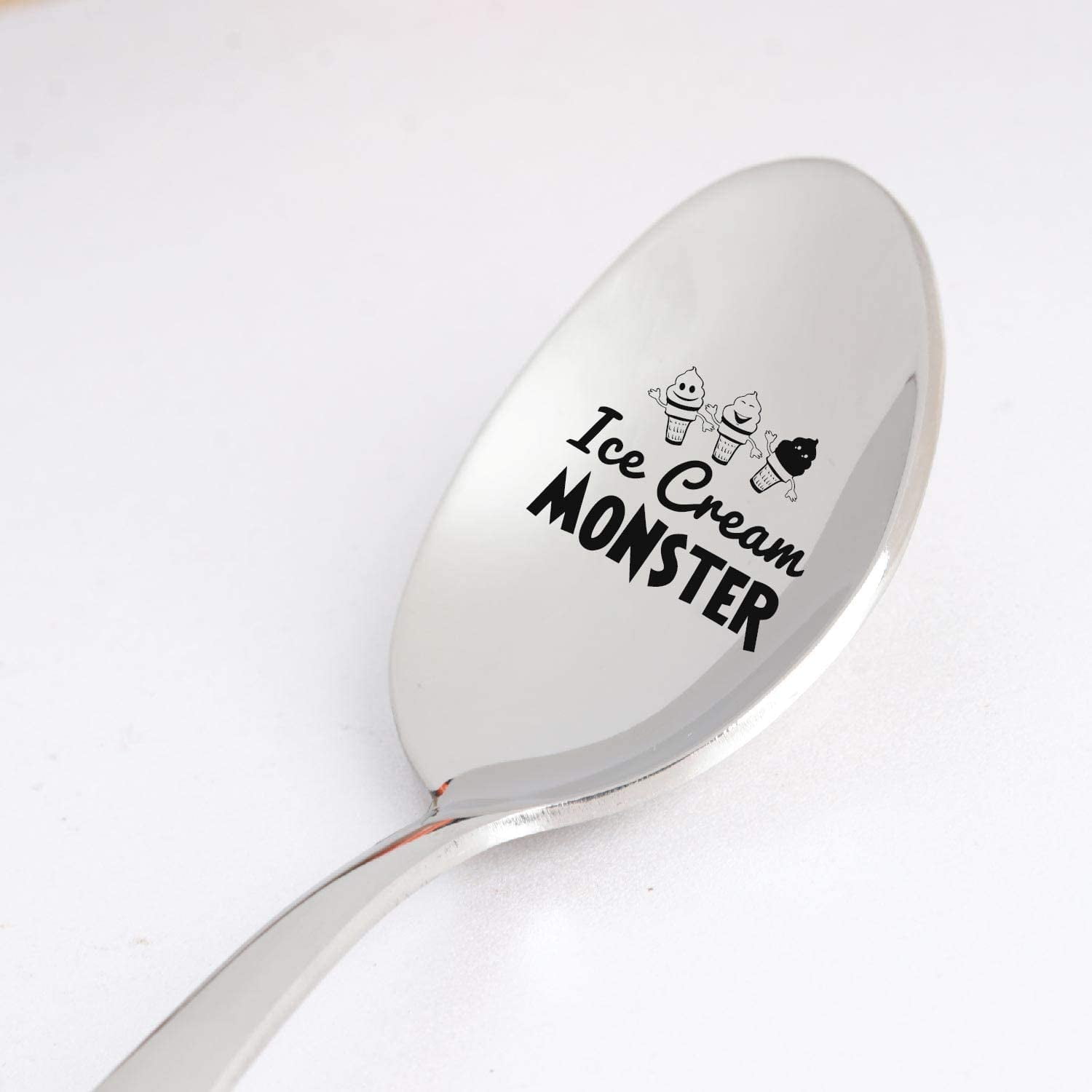 Gift for Boyfriend - Ice Cream Monster Spoon Gift for Friend/Dad ...