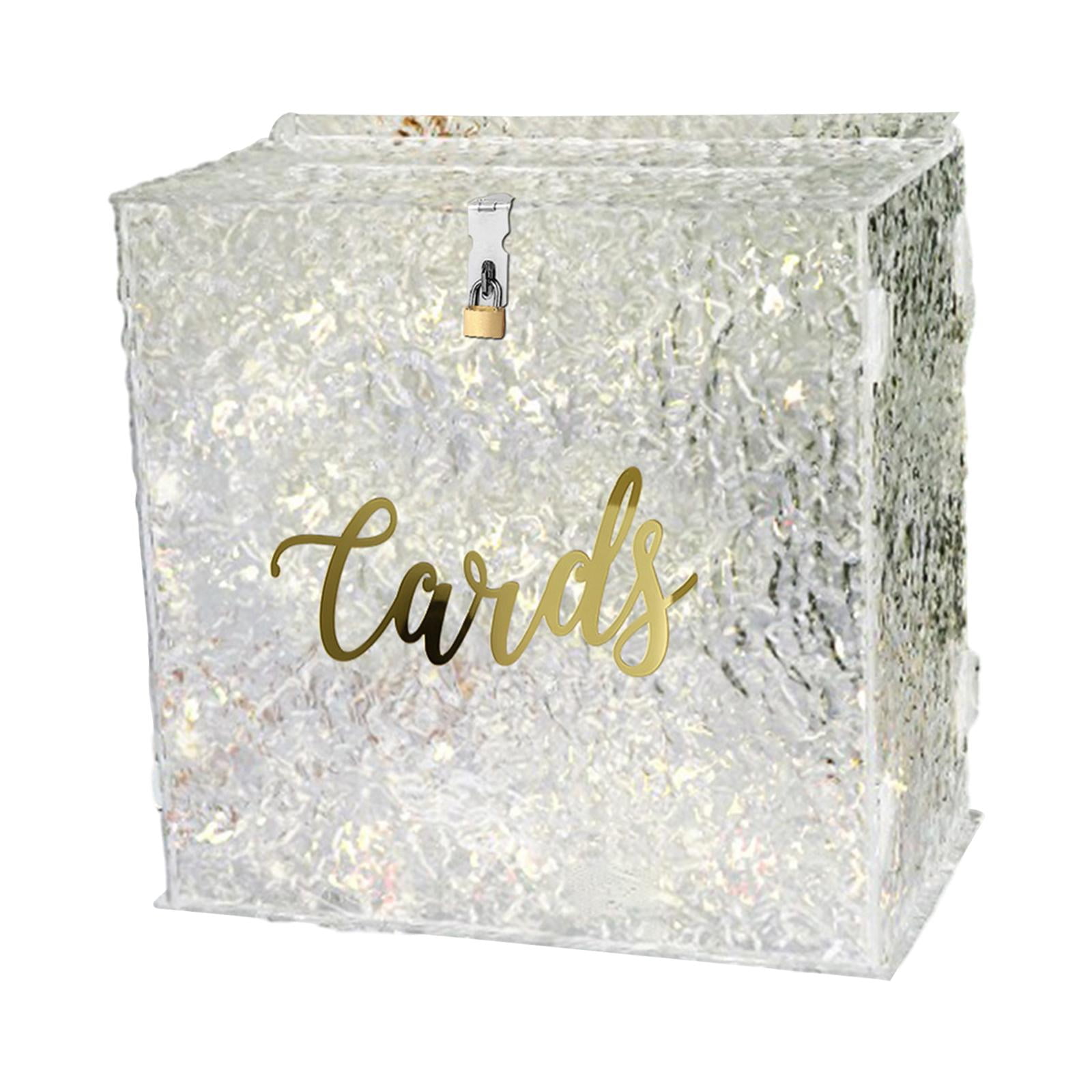 Gift Card Box Wedding Envelope Box Elegant Party Favors Money Storage ...