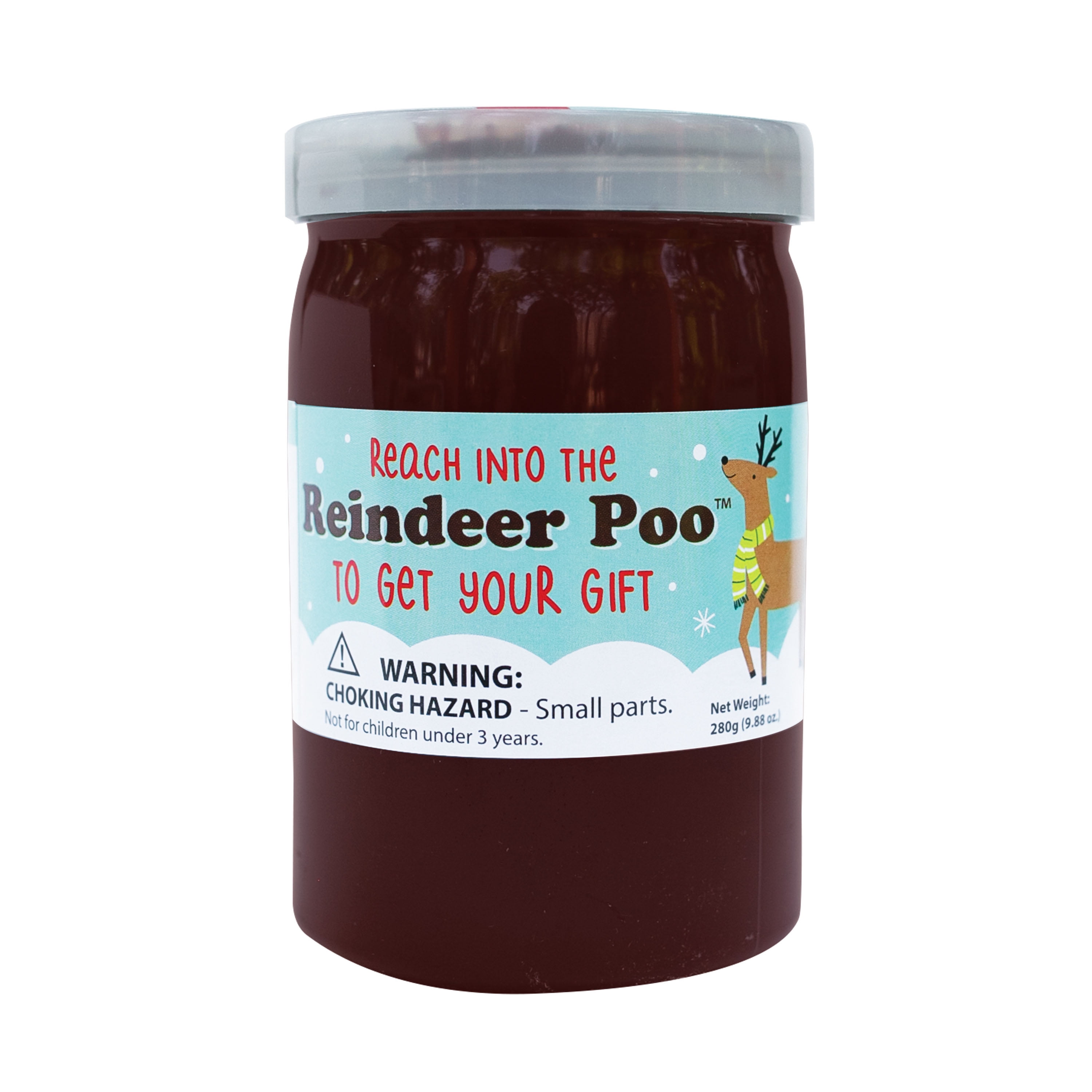 Gift Card Impressions Brown Slime Reindeer Poo Holiday Gift Card Holder ...