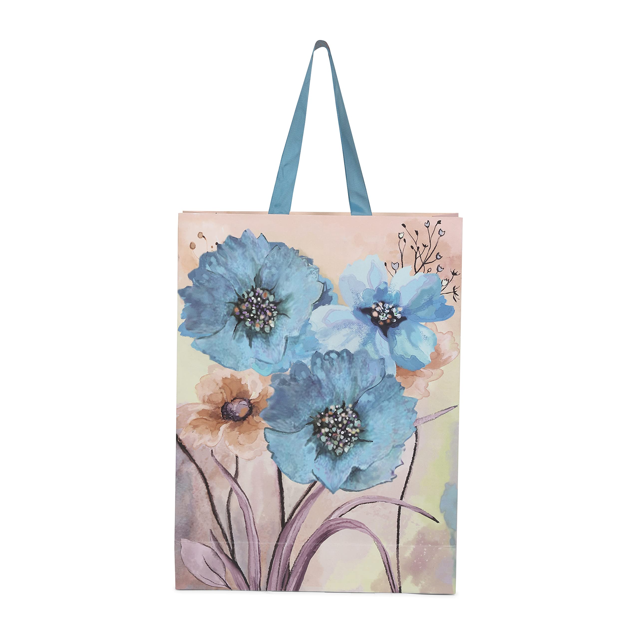 Gift Carry Bags - Flowers 1 - (Medium Size 25 X 33 X 11 Cm) - For All ...