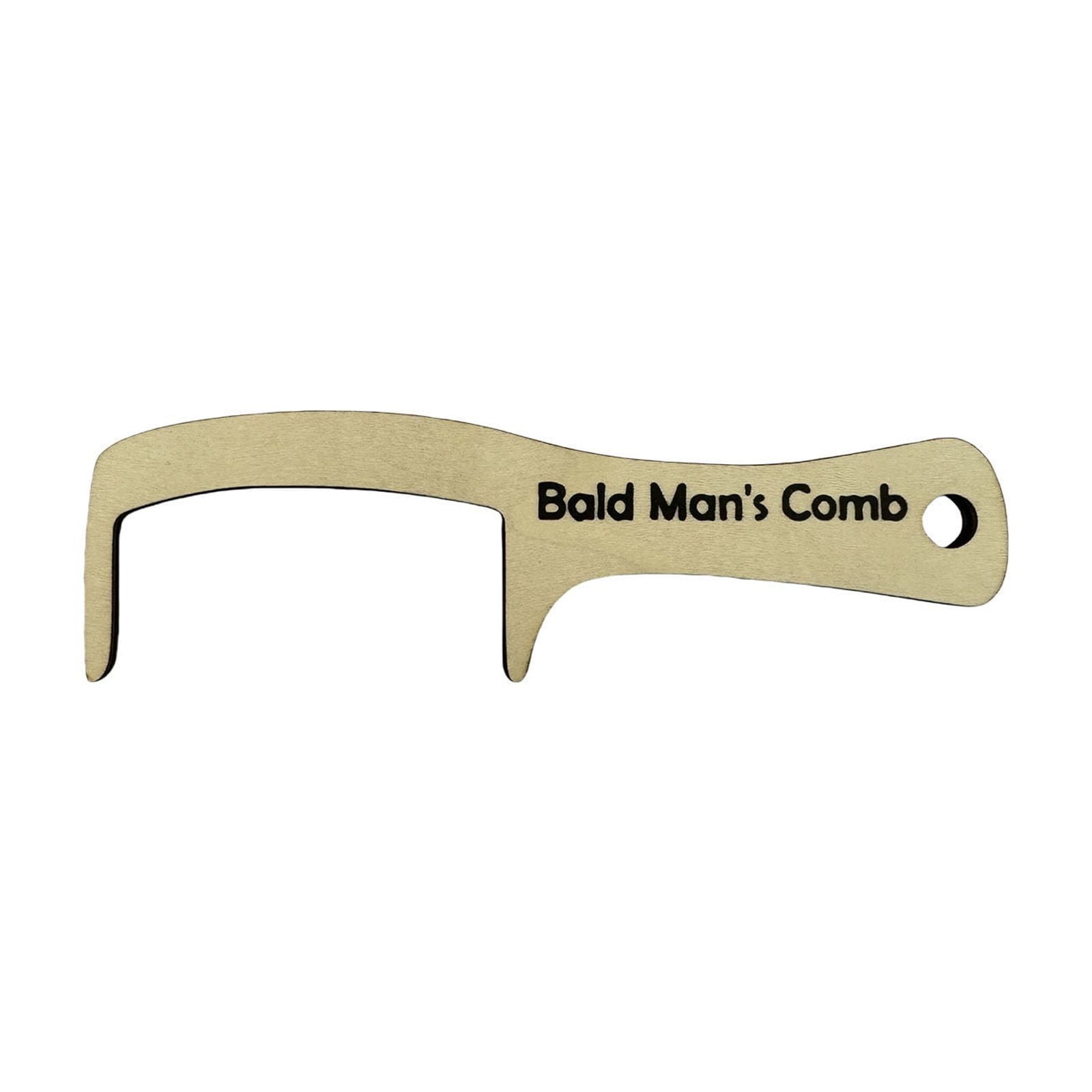 Gift Comb for Bald Man Joke Gift for Men's Hair Loss Funny Wooden ...