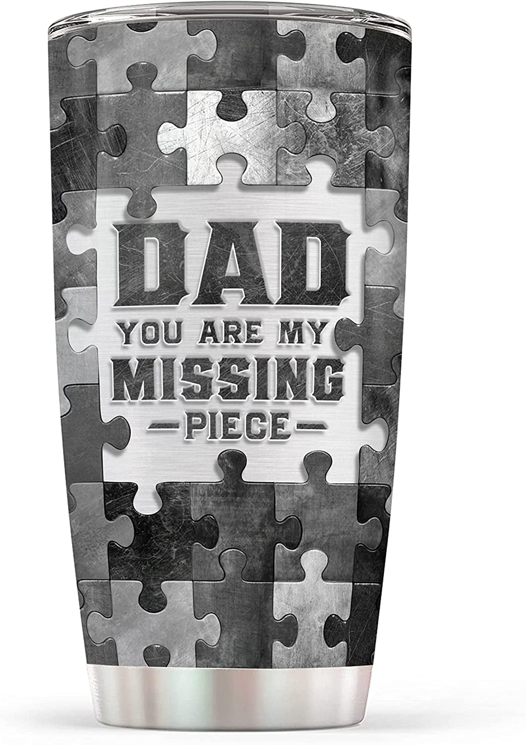 Gift for Dad Insulated Travel Mug - 20oz Dad My Piece Stainless Steel ...