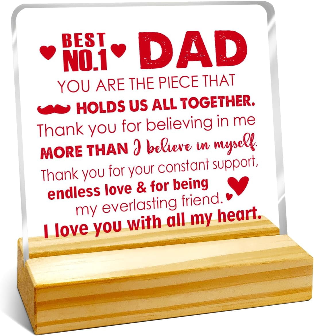 Gift for Father's Day,Best Dad Ever Gifts,Thank You Gift for Dad,Dad ...